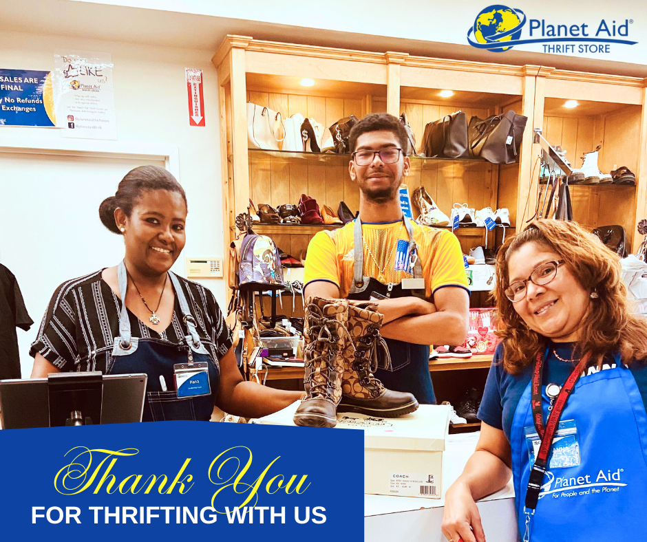 How to Donate to Planet Aid Thrift Store in Rockville, MD