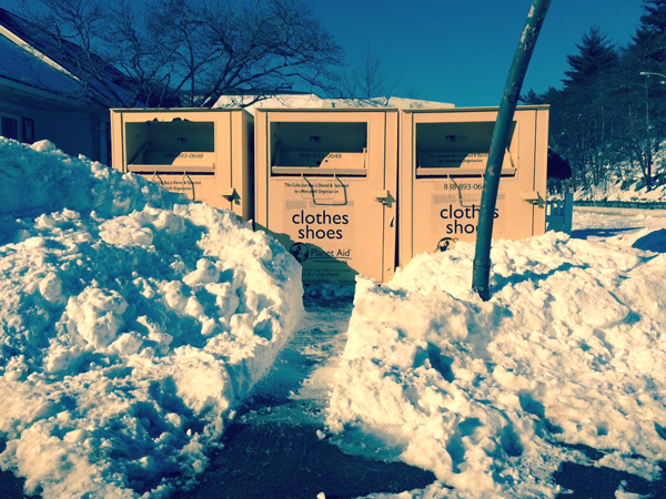 Planet Aid Boxes Buried by Record-Breaking Snow - Planet Aid, Inc.