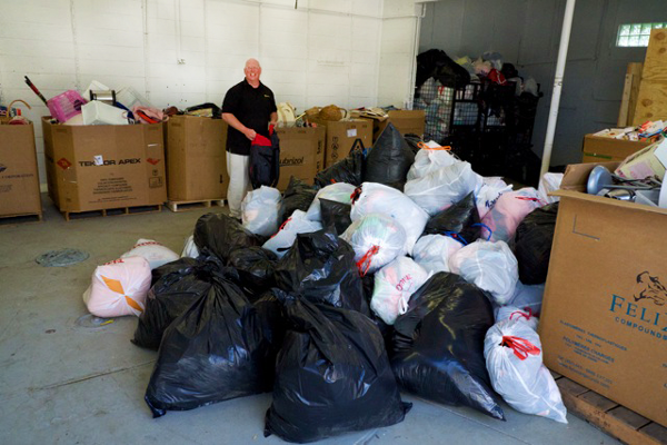 Planet Aid Donation Center Collects More Than 19,000 Pounds in a Week
