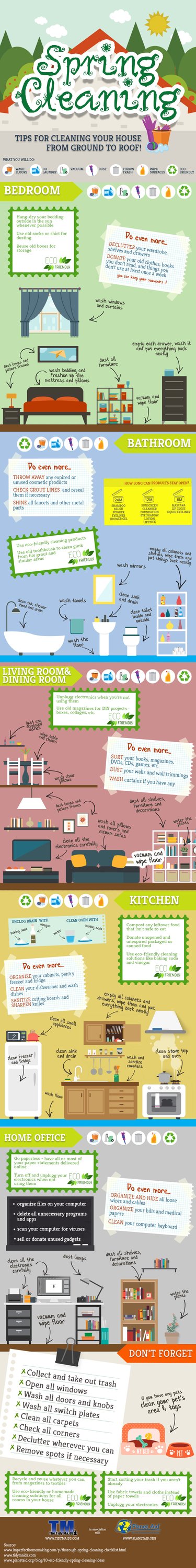 Eco-Friendly Spring Cleaning Tips - Planet Aid, Inc.