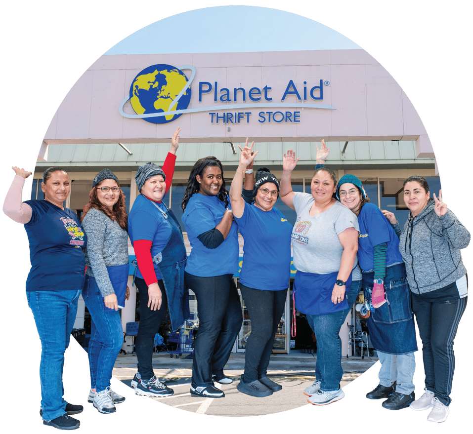 Shop Eco-Friendly at Planet Aid Thrift Store | Planet Aid