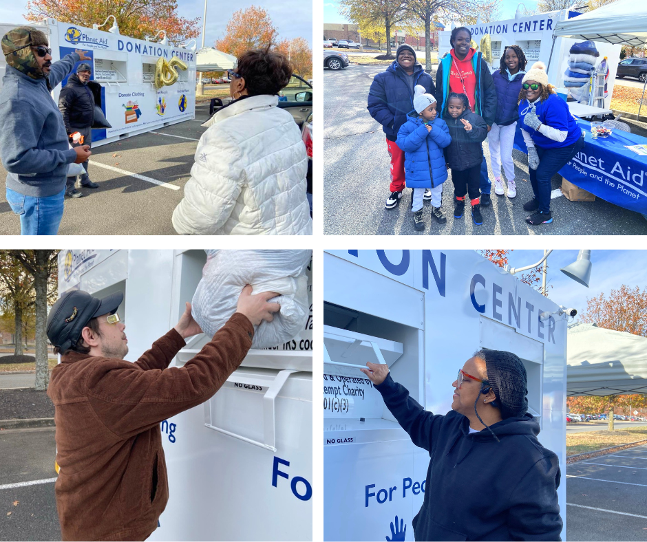 Planet Aid Celebrates 50th Donation Center in Richmond, VA on Dec. 7