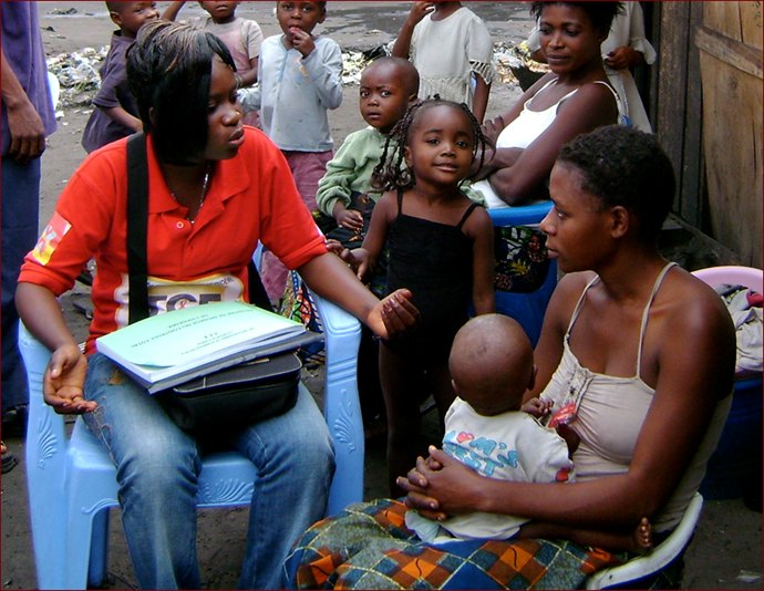 Community cadres lead the way to epidemic control in the Democratic ...