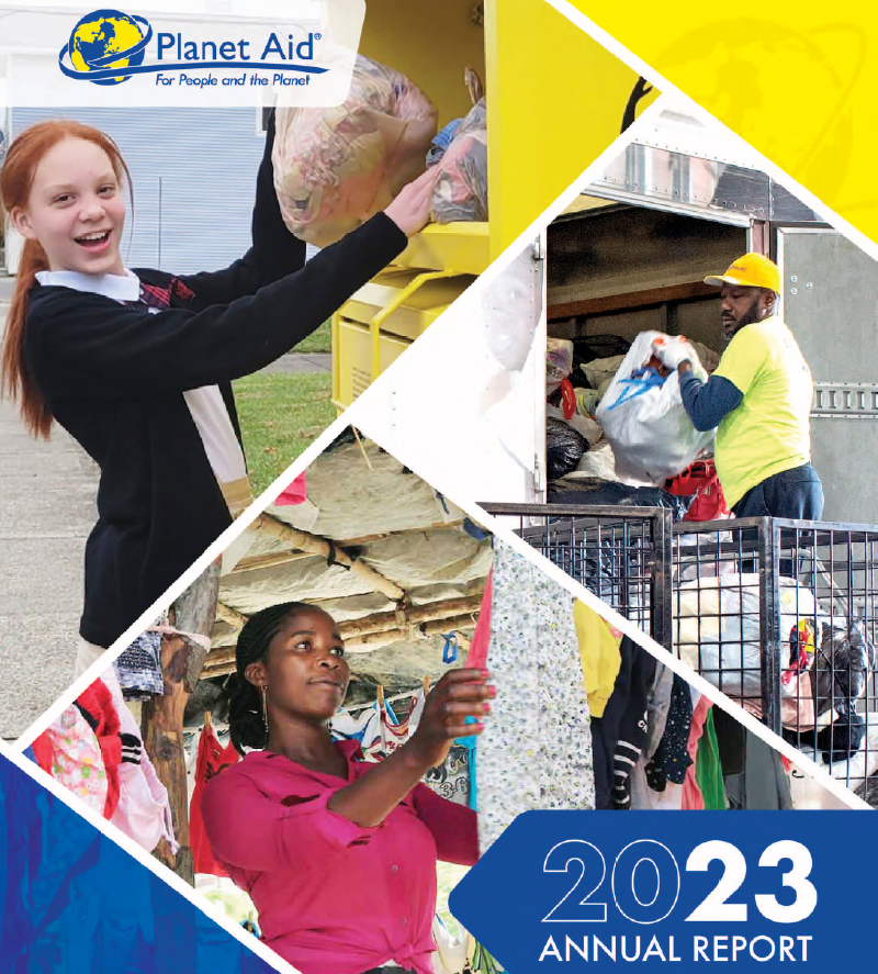 Planet Aid's annual report marks 2023 textile reuse achievements