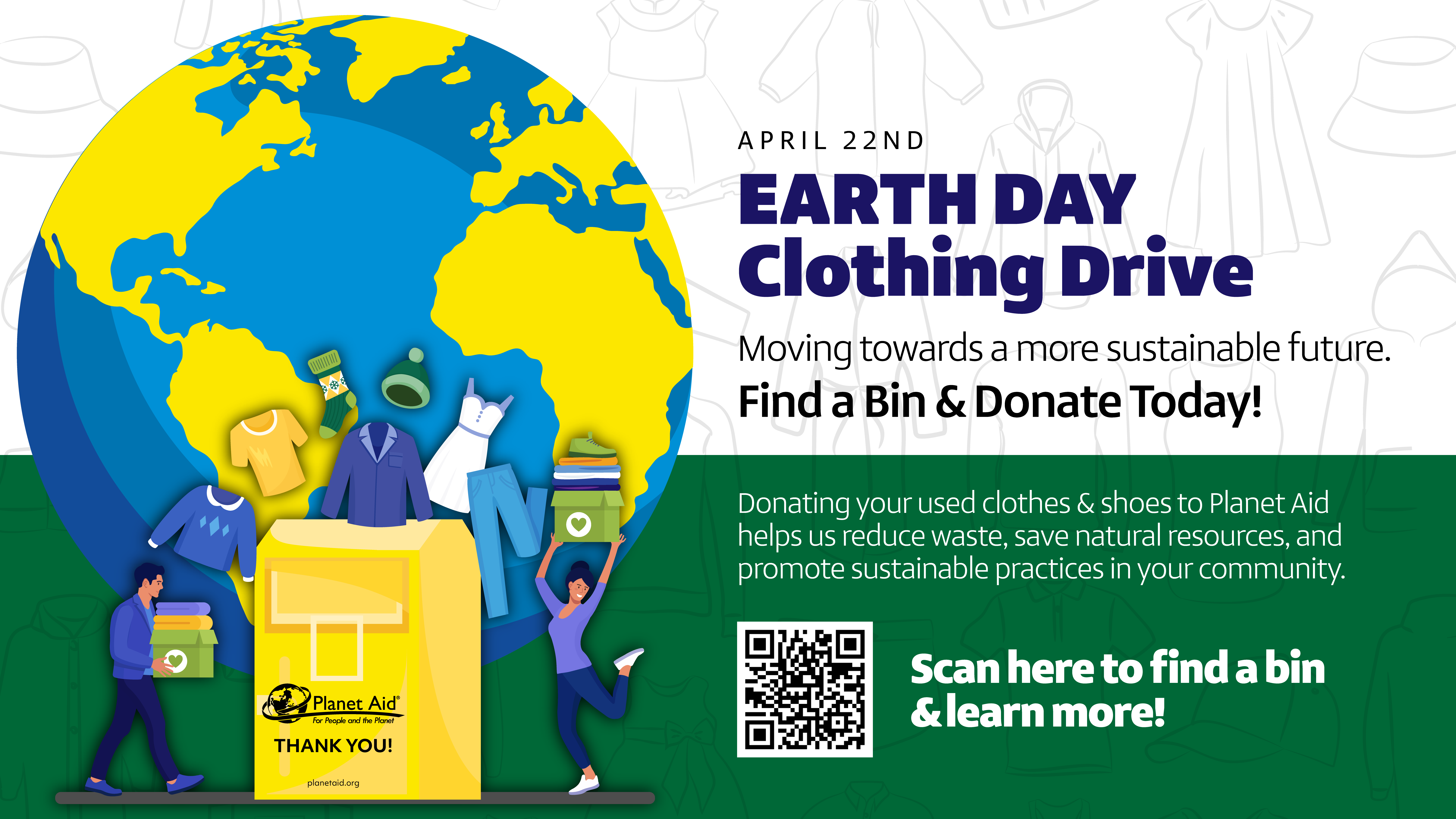 This Earth Day, Donate Clothes and Shoes for Reuse