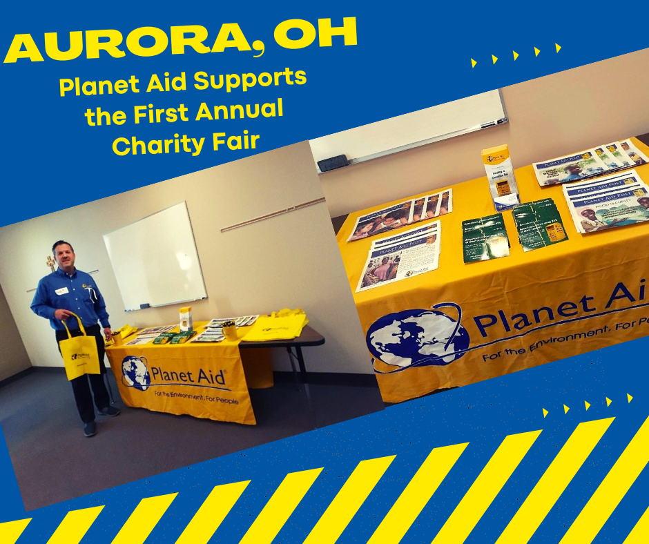 Planet Aid Attends the First Annual Charity Fair - Planet Aid, Inc.