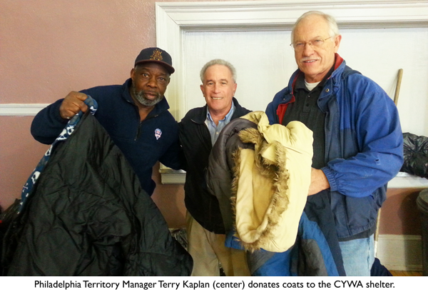 Planet Aid Donates Coats to CYWA Gateway Shelter - Planet Aid, Inc.