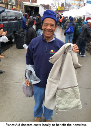 Planet Aid's Winter Clothing Giveaway - Planet Aid, Inc.