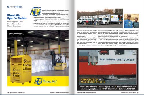 Planet Aid in Port of Baltimore Magazine - Planet Aid, Inc.