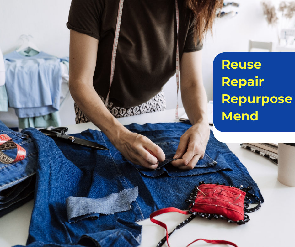 Learning the Skills of Repair and Mending Helps Extend Textile Use